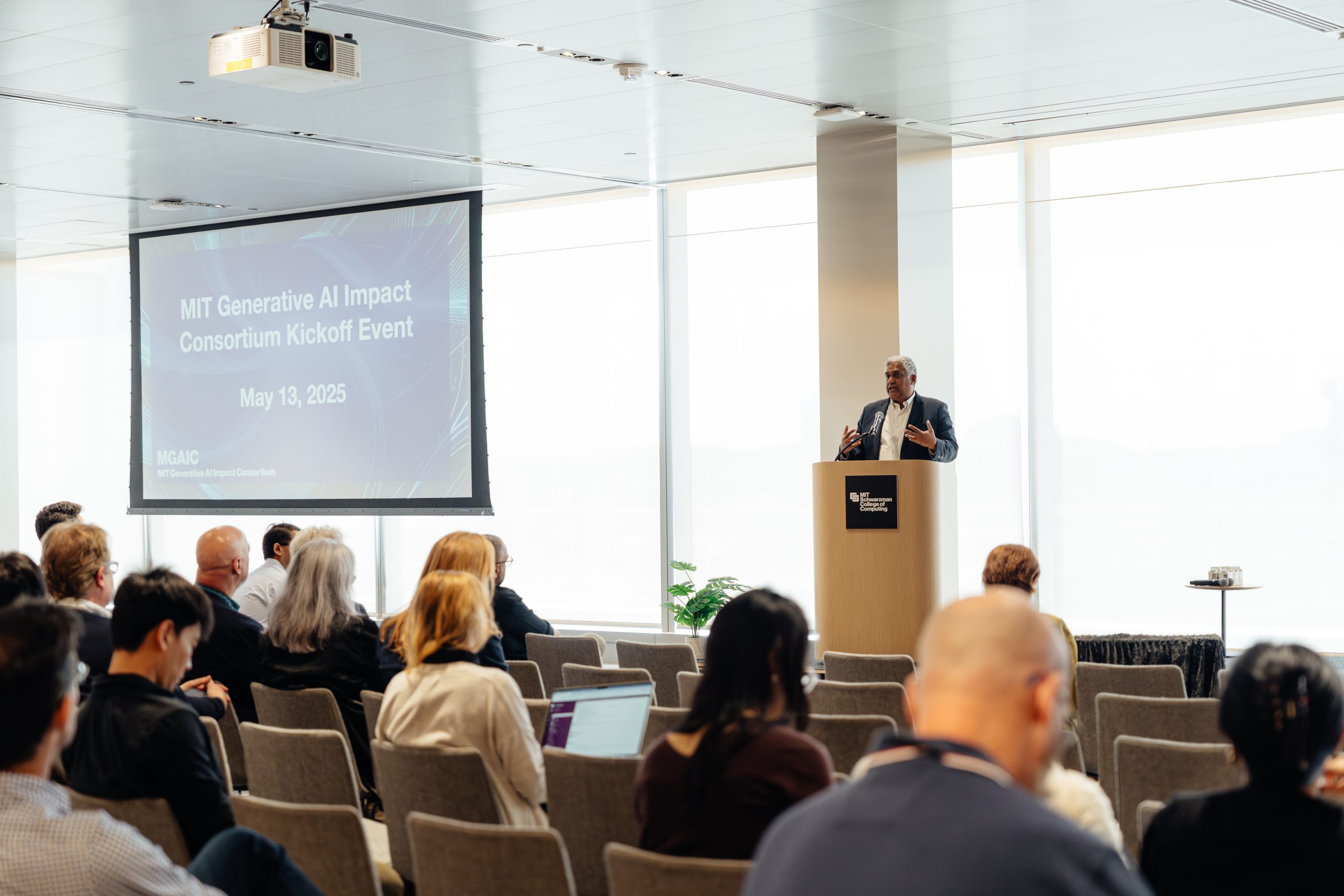 Researchers present bold ideas for AI at MIT Generative AI Impact ...